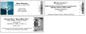 Thermal Ticket Printing for Events & Theaters | ThunderTix